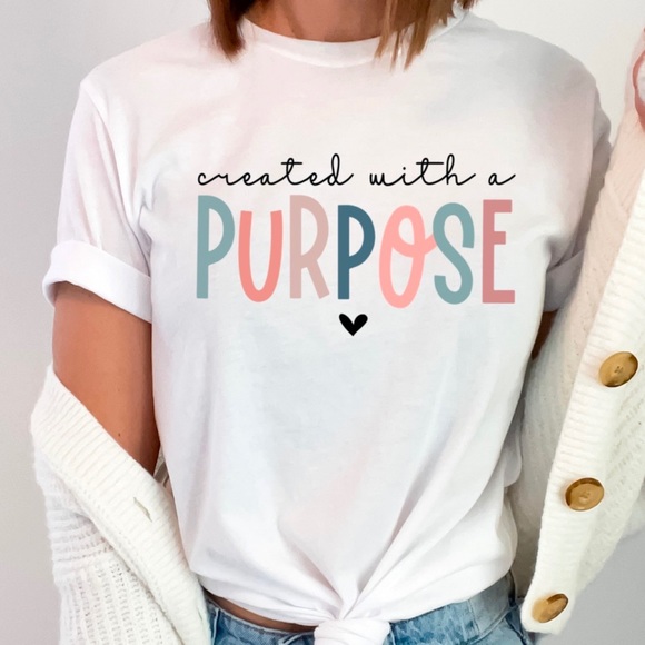Hand Crafted | Tops | Create With A Purpose Tshirt Inspirational Shirt ...